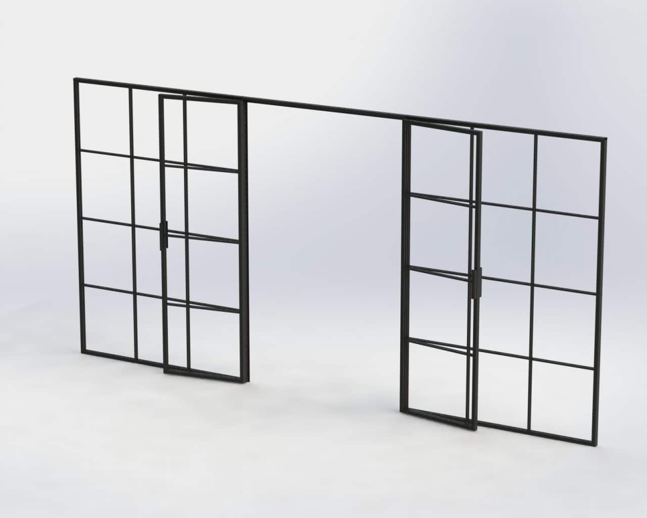 Internal Steel Door Frames | Metal Framed Doors & Windows | DM Windows